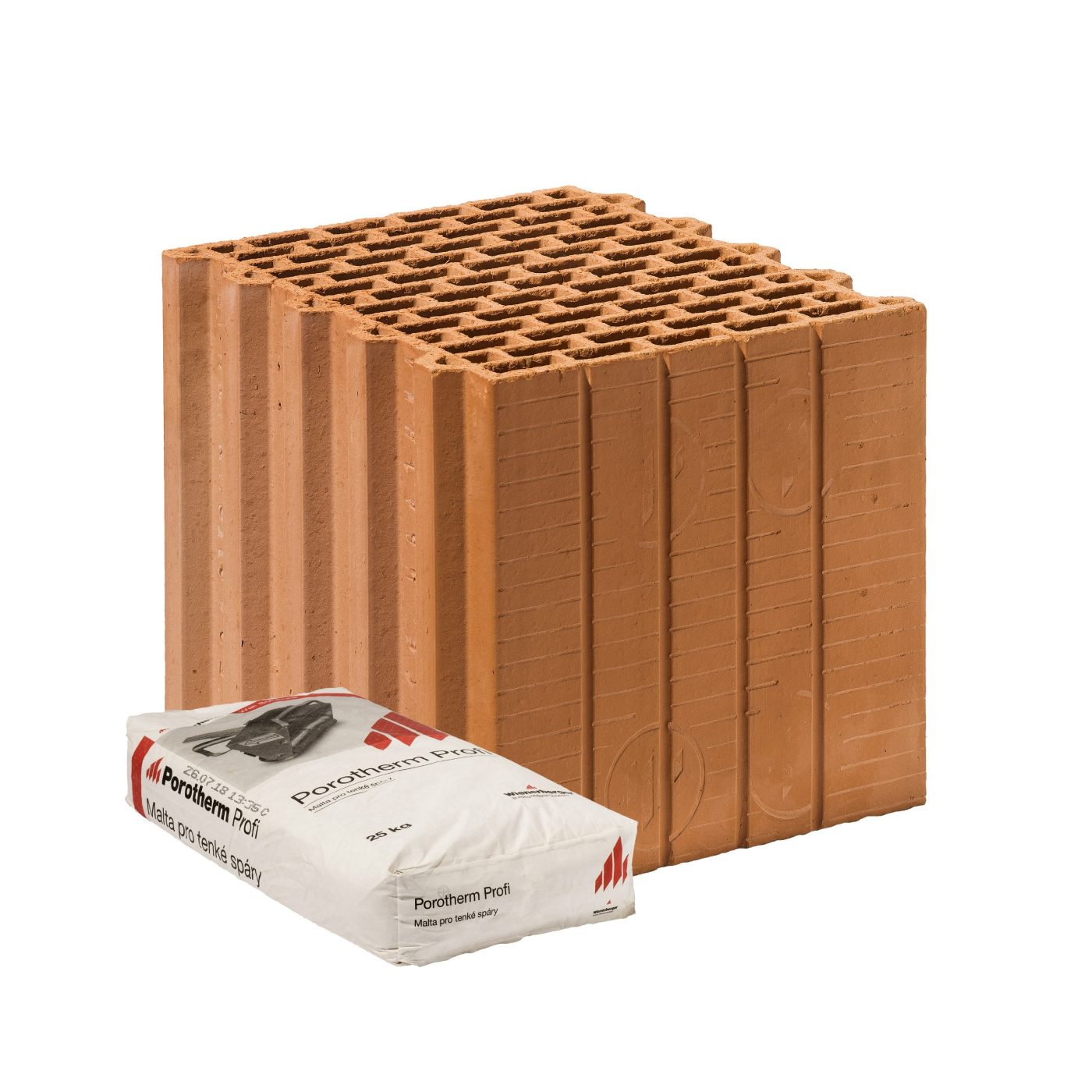 Porotherm 30 Profi - Broušená cihla