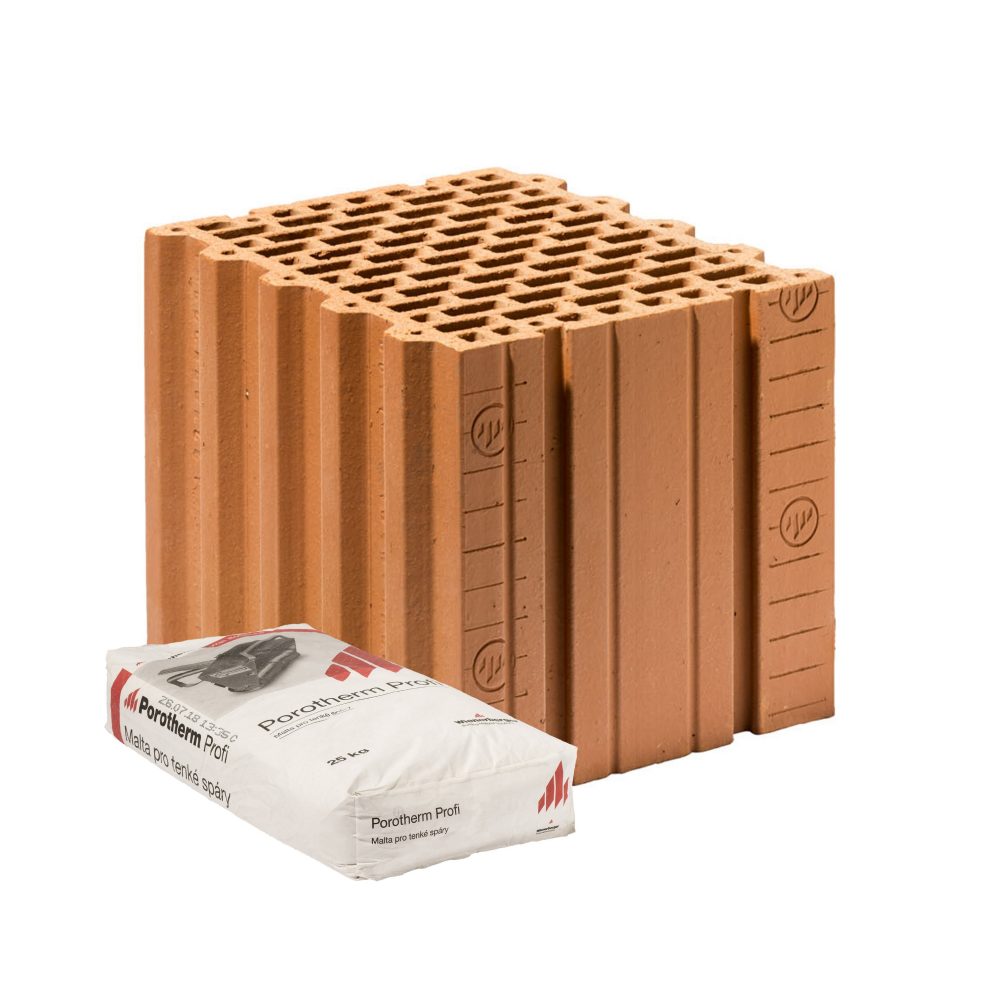 Cihla Porotherm 30 RR Profi - Broušená