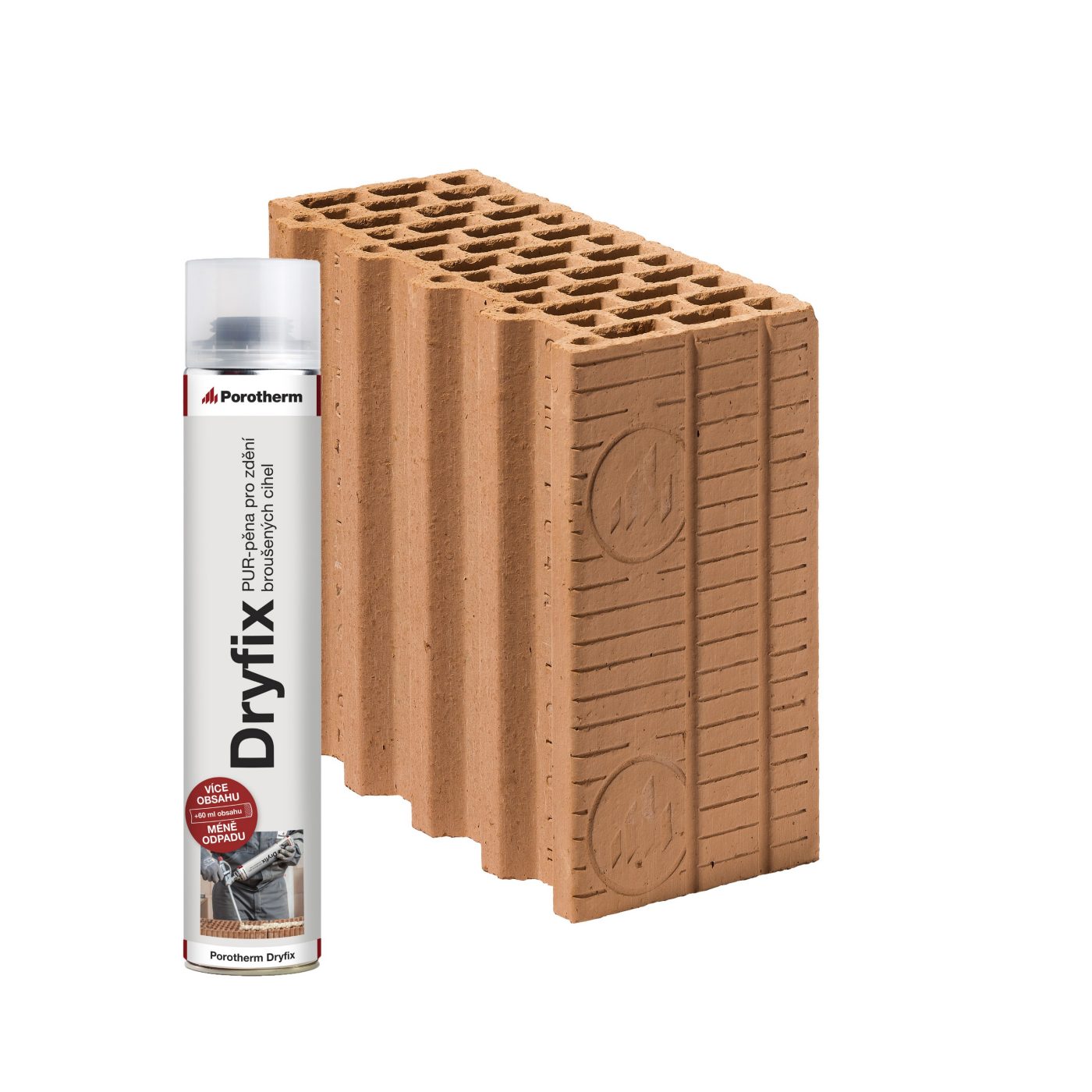 Cihla Porotherm 14 Profi Dryfix - Broušená