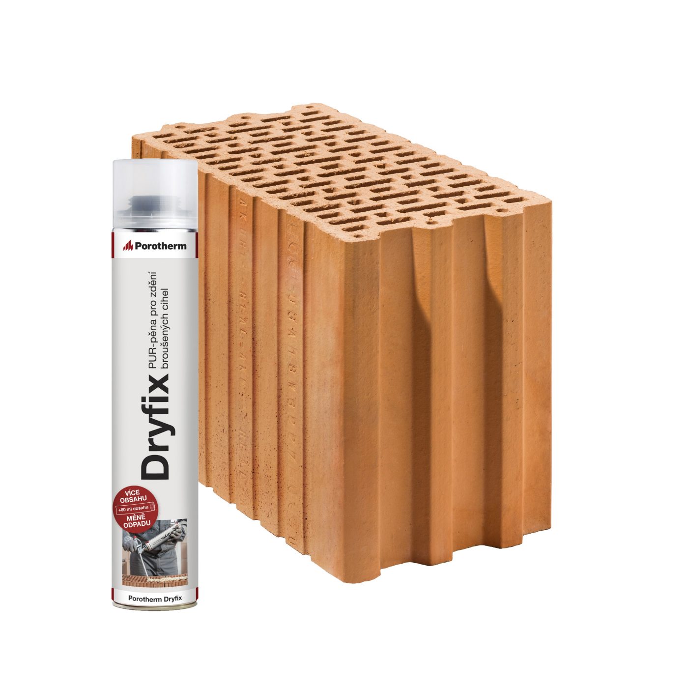 Cihla Porotherm 25 AKU Z Profi Dryfix - Akustická broušená
